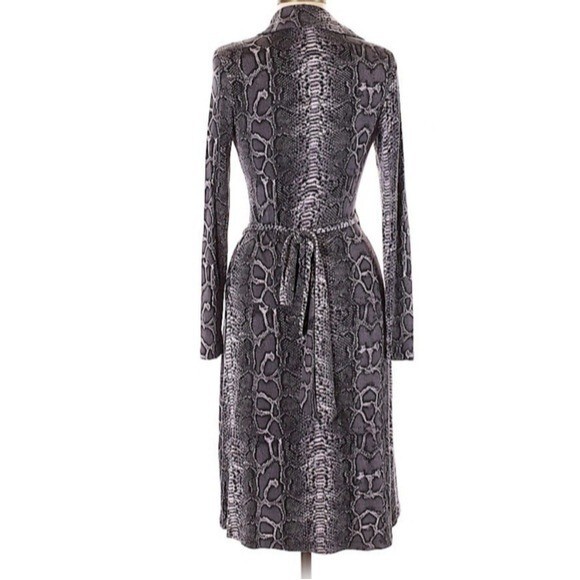 Tart Animal Print Long Sleeve V Neck Wrap Dress | eBay
