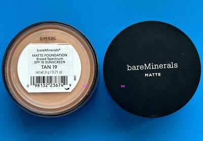 BareMinerals MATTE Foundation .21 oz 6g XL TAN - New 100% Authentic | eBay