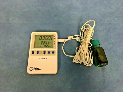 Fisher Scientific Traceable Digital Thermometer S98173. | eBay