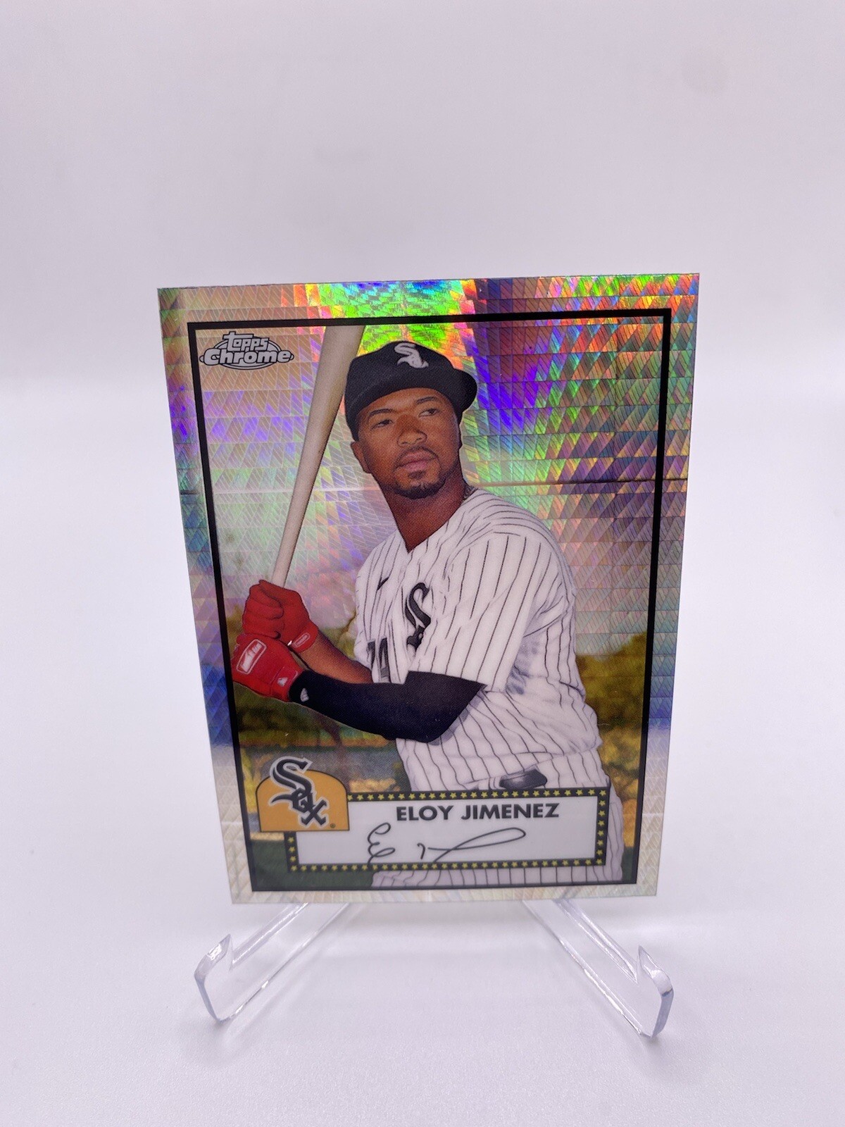2021 Topps Chrome Platinum Anniversary - Prism Refractor #159 Eloy ...