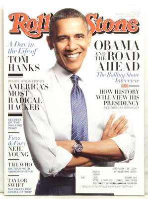 ROLLING STONE MAGAZINE ISSUE 1169 BARACK OBAMA INTERVIEW NOVEMBER 2012 ...