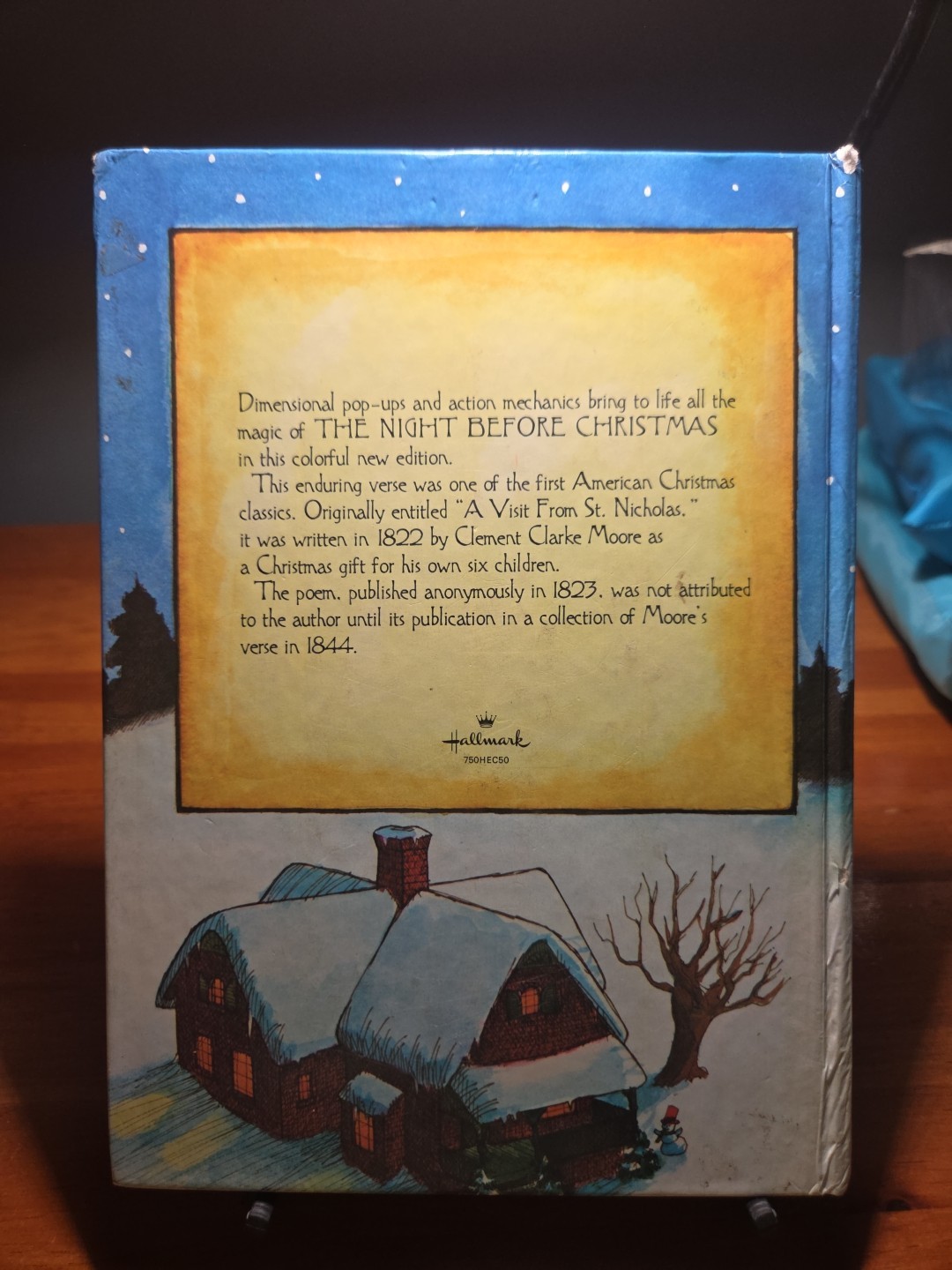 Hallmark Pop Up Book The Night Before Christmas Clement Clark Moore ...