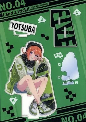 Acrylic stand/acrylic panel Yotsuba Nakano Acrylic stand "Charatto Kuji ...