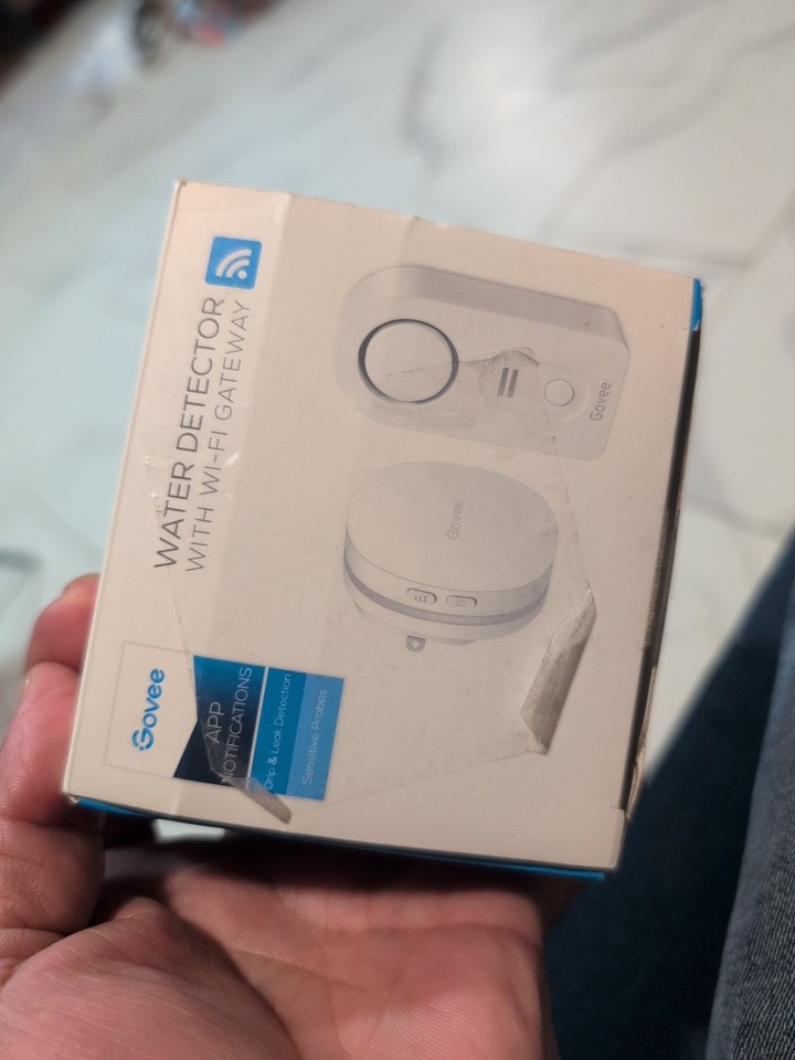 Govee Water Detector with Wi-Fi Gateway Model H5040+H5054 / New Open ...
