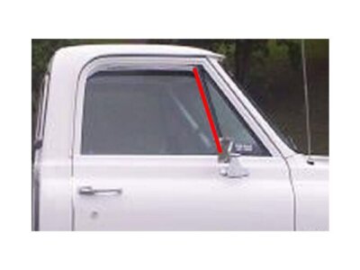 Door Window Glass Run Channel For 1967-1972 Chevy C10 Pickup 1969 1970 ...