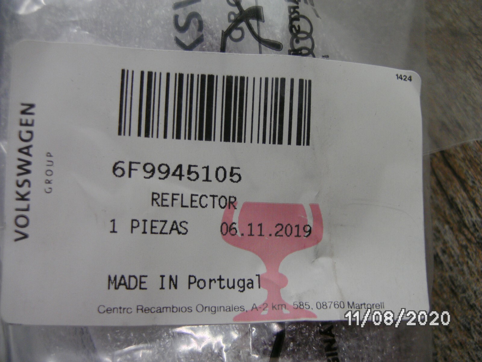 SEAT ARONA 2017 Onwards LEFT REAR REFLECTOR 6F9945105 | eBay