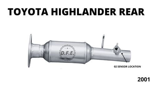 FITS: 2001 - 2003 TOYOTA HIGHLANDER & LEXUS RX300 REAR | eBay