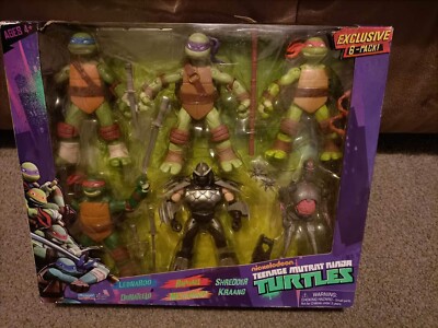 Teenage mutant ninja turtles six pack RARE | eBay Australia