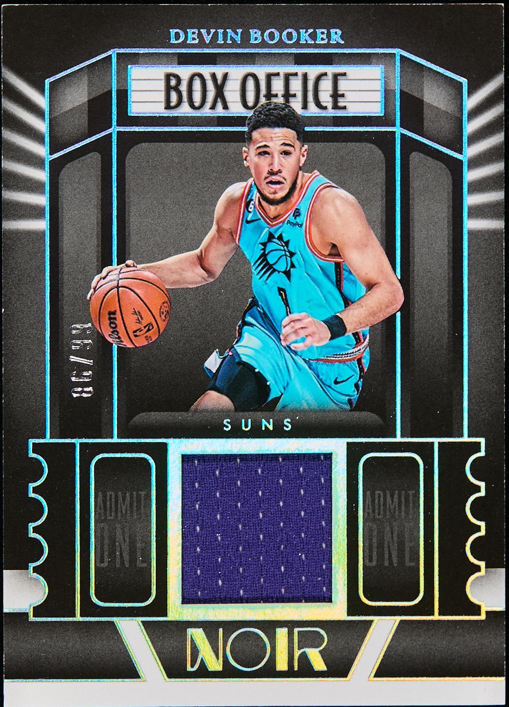 2022-23 Panini Noir - Box Office Memorabilia Devin Booker #BOM-10 /99 ...