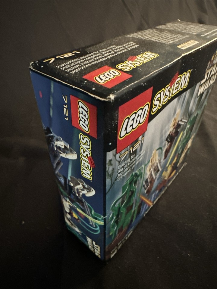 LEGO STAR WARS Naboo Swamp Set 7121 New Sealed Qui-Gon Jinn Jar Jar ...