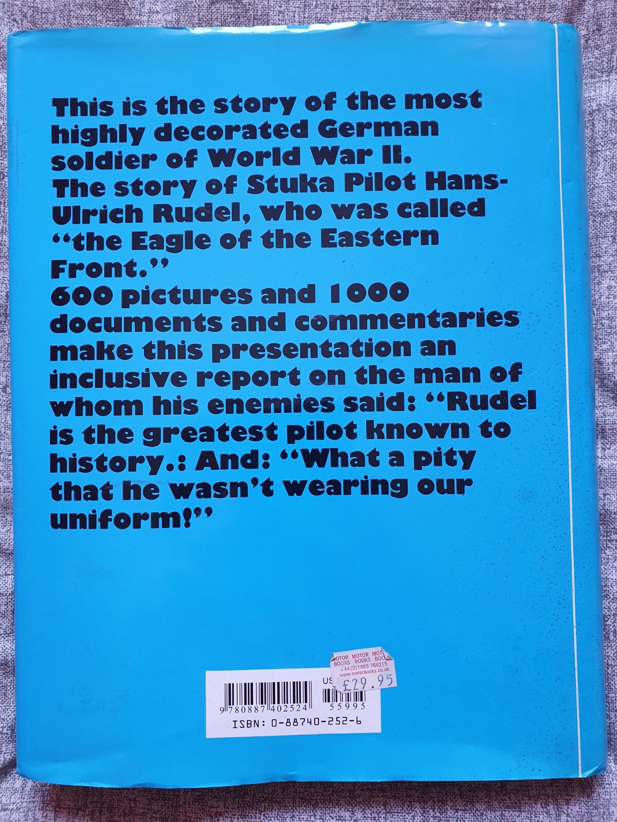 stuka pilot hans ulrich rudel hardback book | eBay UK