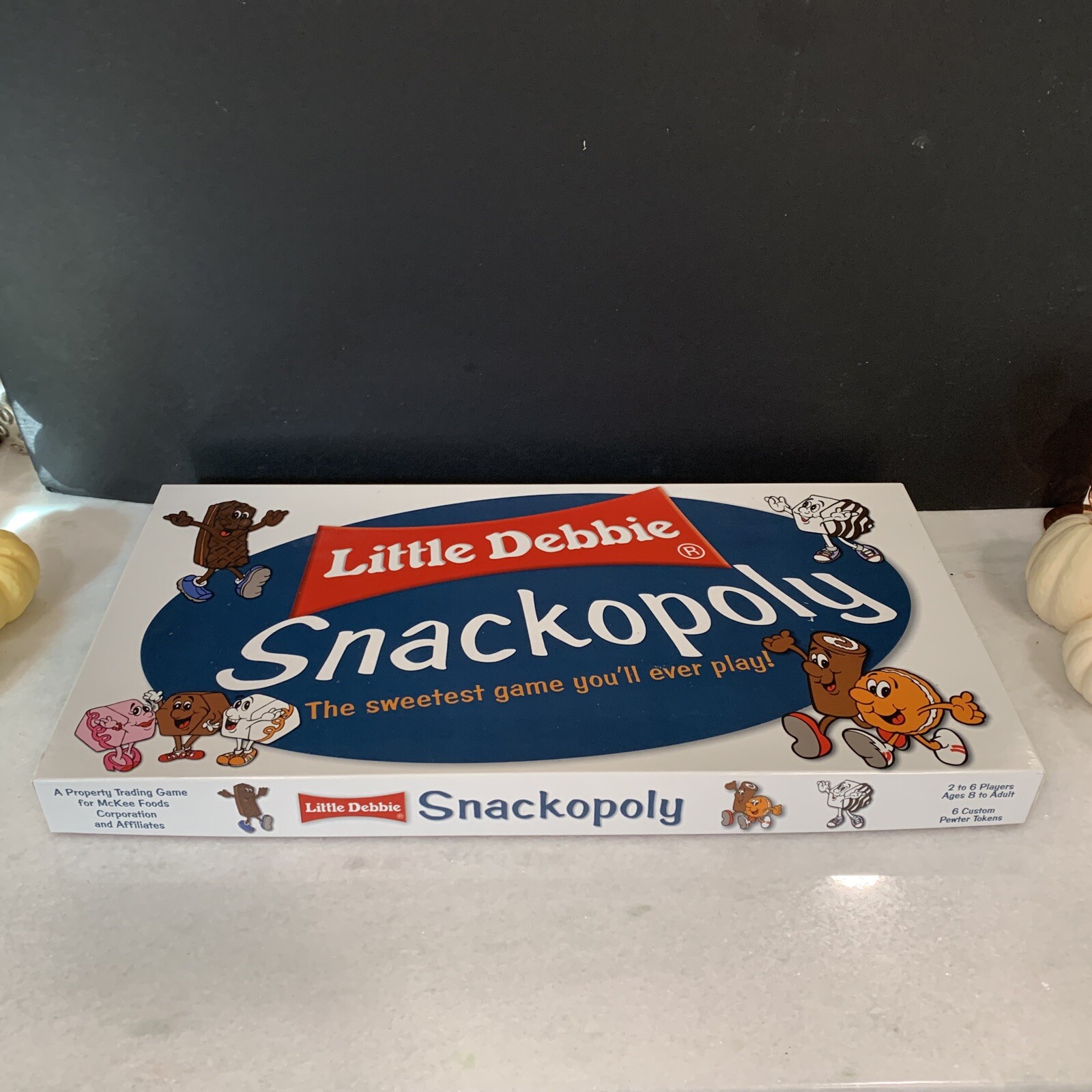 NEW Little Debbie Snackopoly The Sweetest Board Game Monopoly Snacks ...