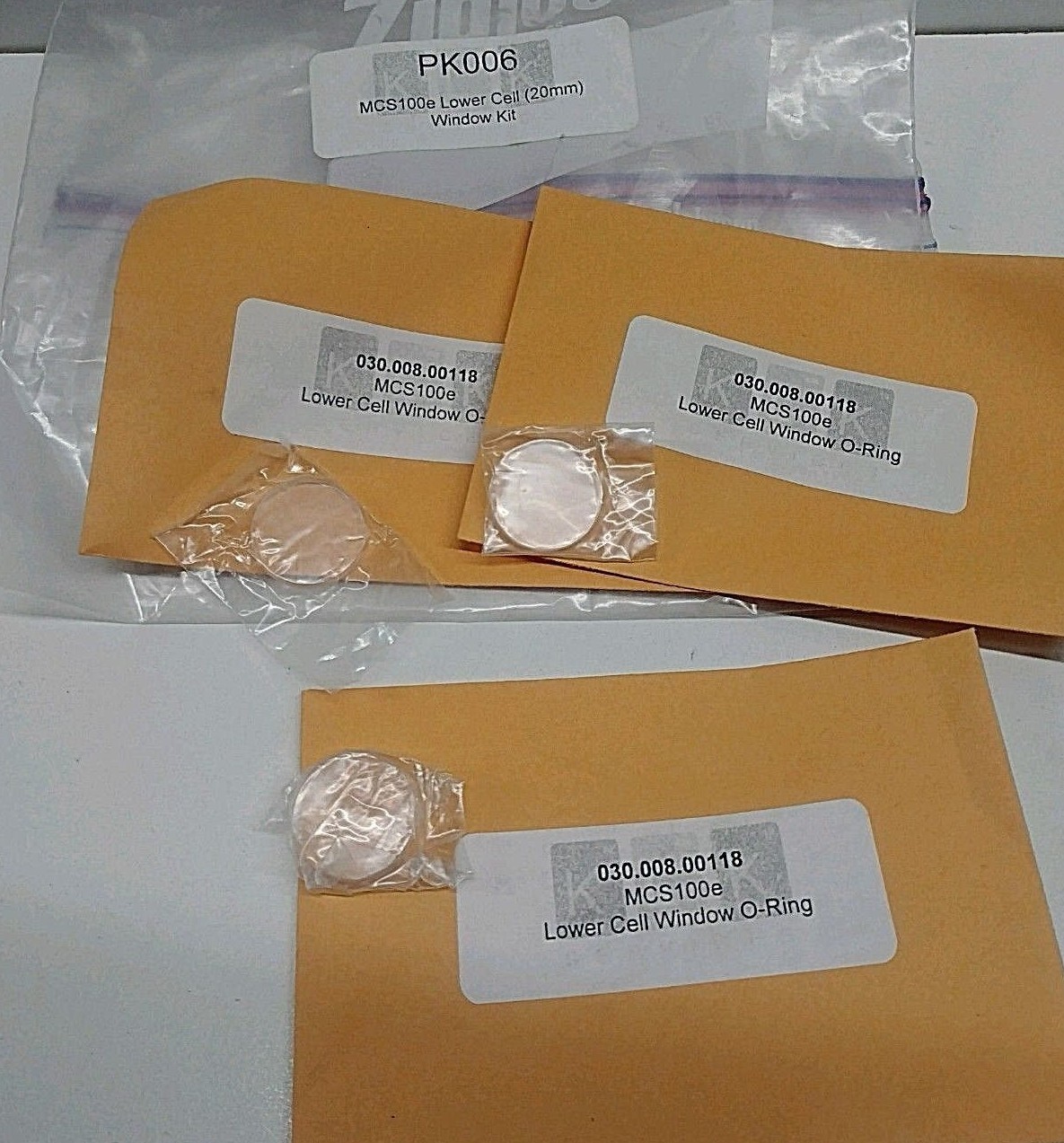 LOT OF (3) NEW OLD STOCK! KLK MCS100E LOWER CELL WINDOW KITS PK006 | eBay