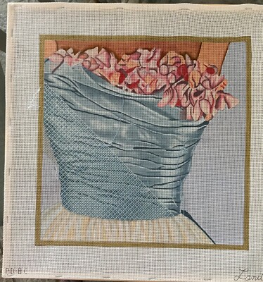 Lani Needlepoint hand painted canvas Bodice | eBay