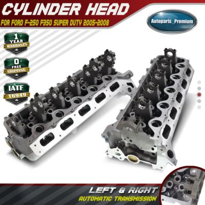 2x Head Cylinder Left & Right for Ford F35 F-250 F350 Super Duty V10 6 ...