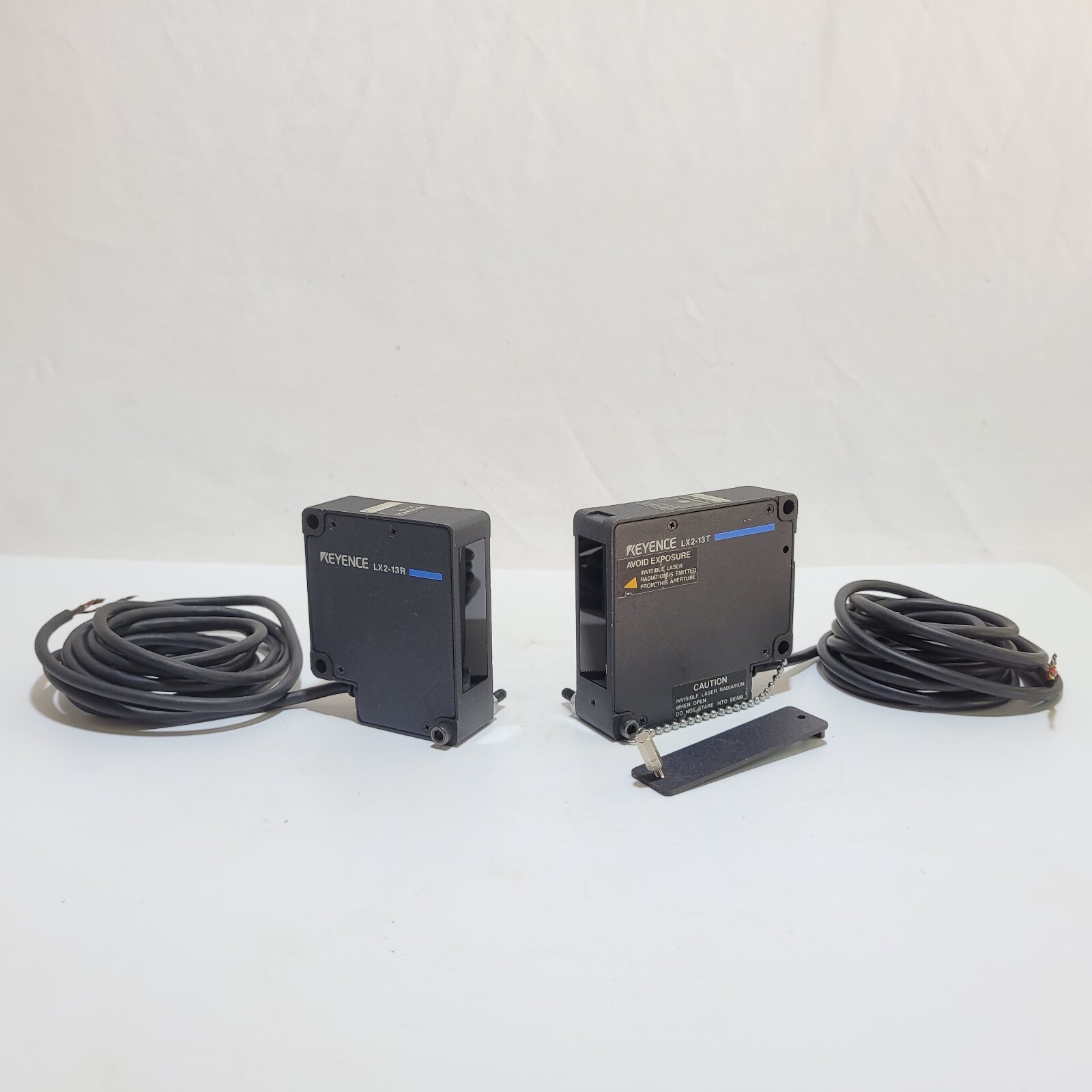 KEYENCE LX2-13T & LX2-13R PHOTOELECTRIC LASER THRU BEAM SENSORS | eBay