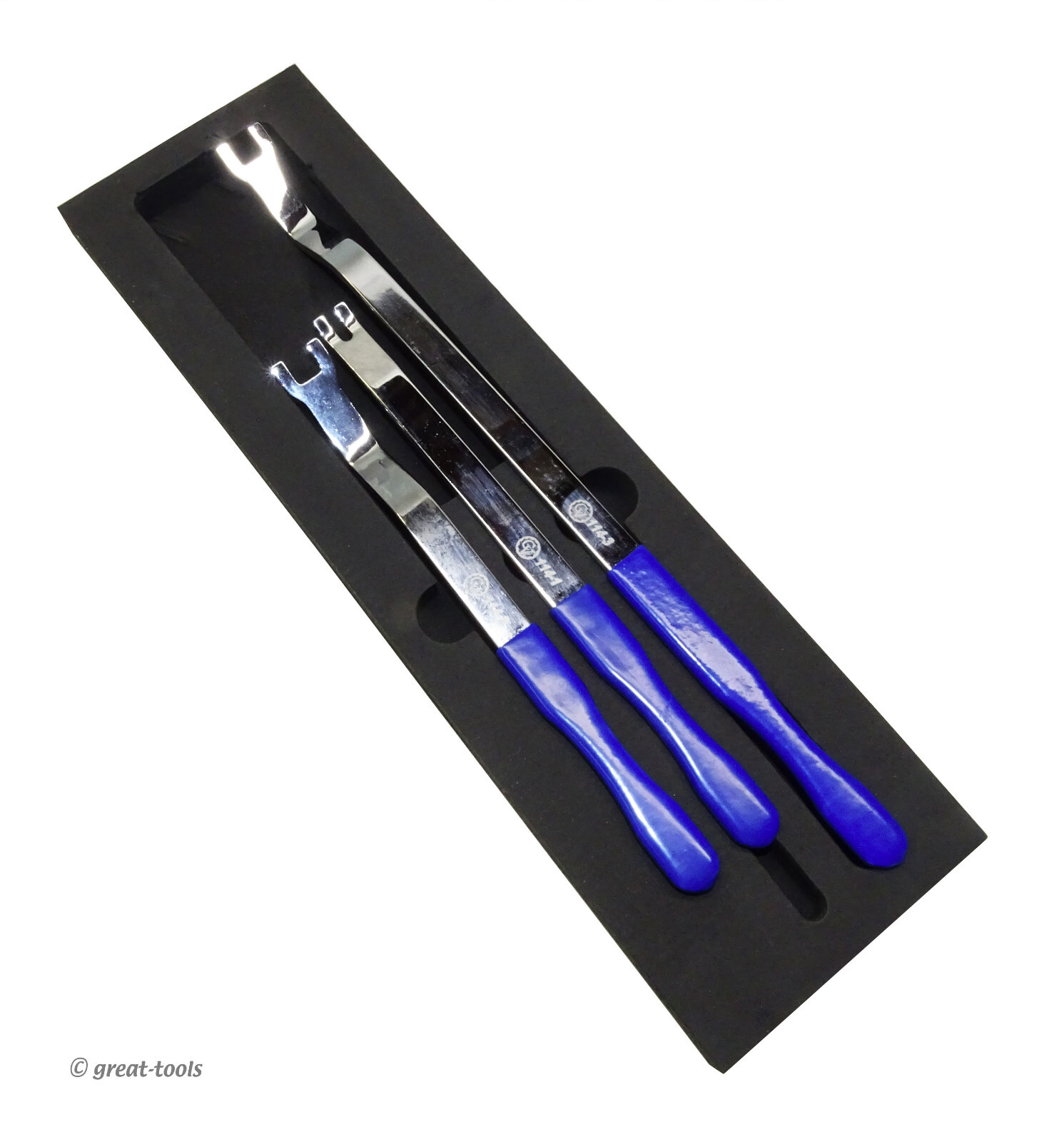 AUTOMOTIVE CLIP LIFTER SET – XL trim and panel tools – extra long pry ...