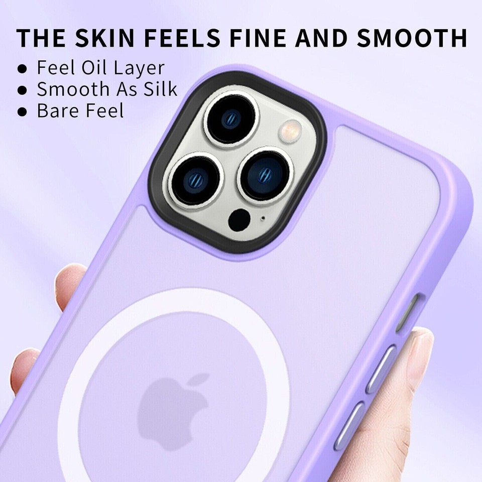 ShockProof Magnetic Magsafe Case For iPhone 15 Pro Max 14+ 13 Pro 15 ...