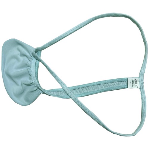 Micro Pouch String Men's Underwear Thong Male G-string Brief Ice Silky ...