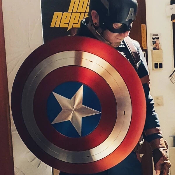 Captain America Shield Brave World Shield EndGame Falcon Metal Shield ...