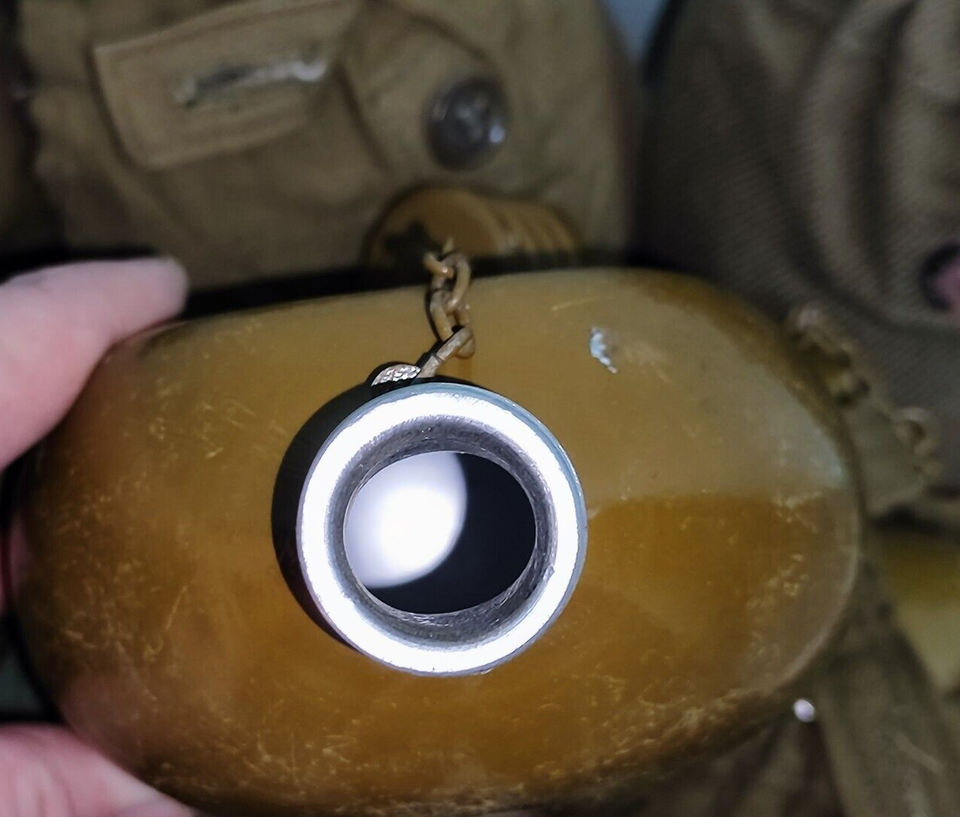 USSR Army WW2 War Original Green Canteen Soviet Soldier Water Flask ...