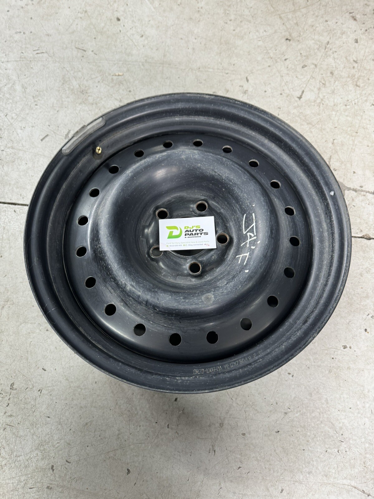 Ford Territory Falcon Tx Ts Ghia 17 inch Spare Steel Interceptor Wheel ...