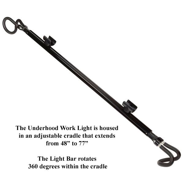 Blue Point Rechargeable Under Hood Light ISpector UBL | 1200 Lumens