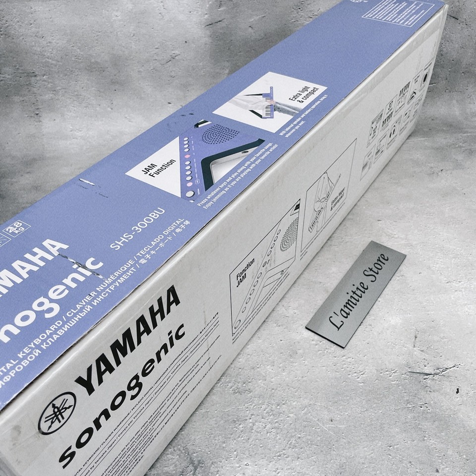 YAMAHA SHS-300BU SonoGenic Mini Keytar 37 Keys Blue SHS300BU SHS300 300 ...