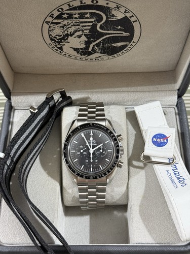OMEGA Ω Speedmaster Apollo 17 Limited Edition 1 of 3000 Chronograph ...