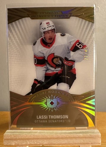 Lassi Thomson 2021 Rookies Ultimate Introductions Refractor Insert Card ...