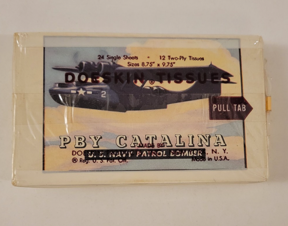 1952 DOESKIN TISSUES with 1952 TOPPS WINGS #7 CARD Inside UNOPENED PACK ...