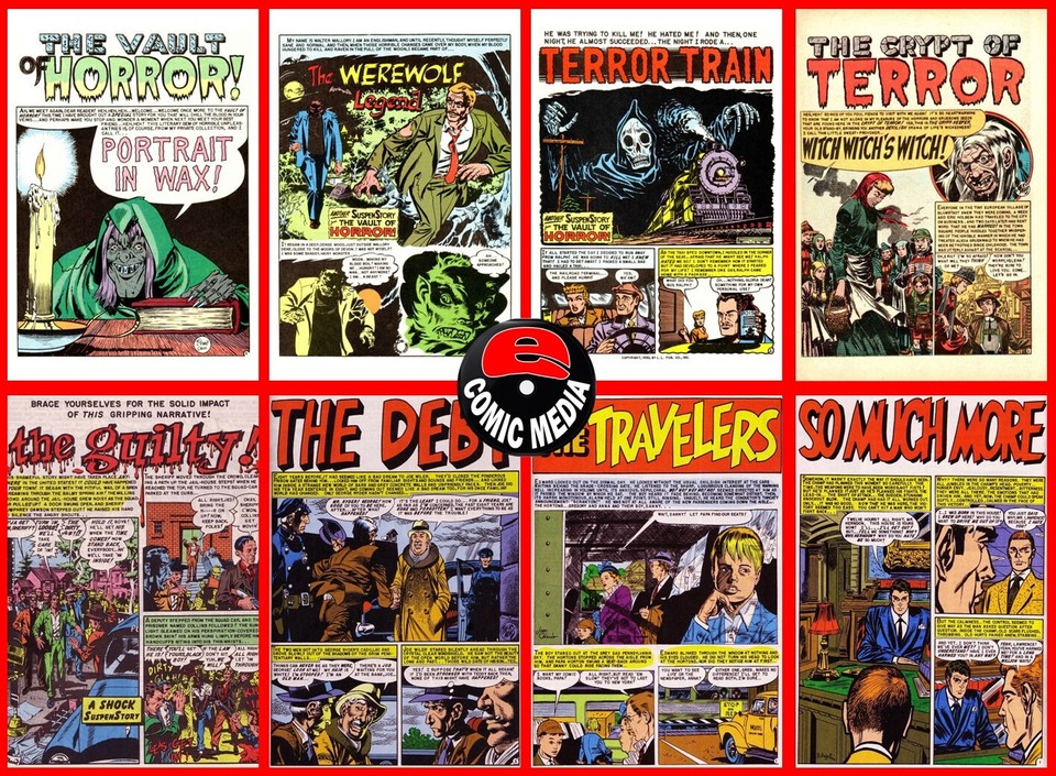 EC Comic Collection On PC DVD Rom (CBR Format) | eBay