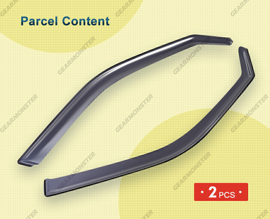 For VW T5 T6 T6,1 Transporter Multivan Van 2003-onwards 2pc Wind Rain ...