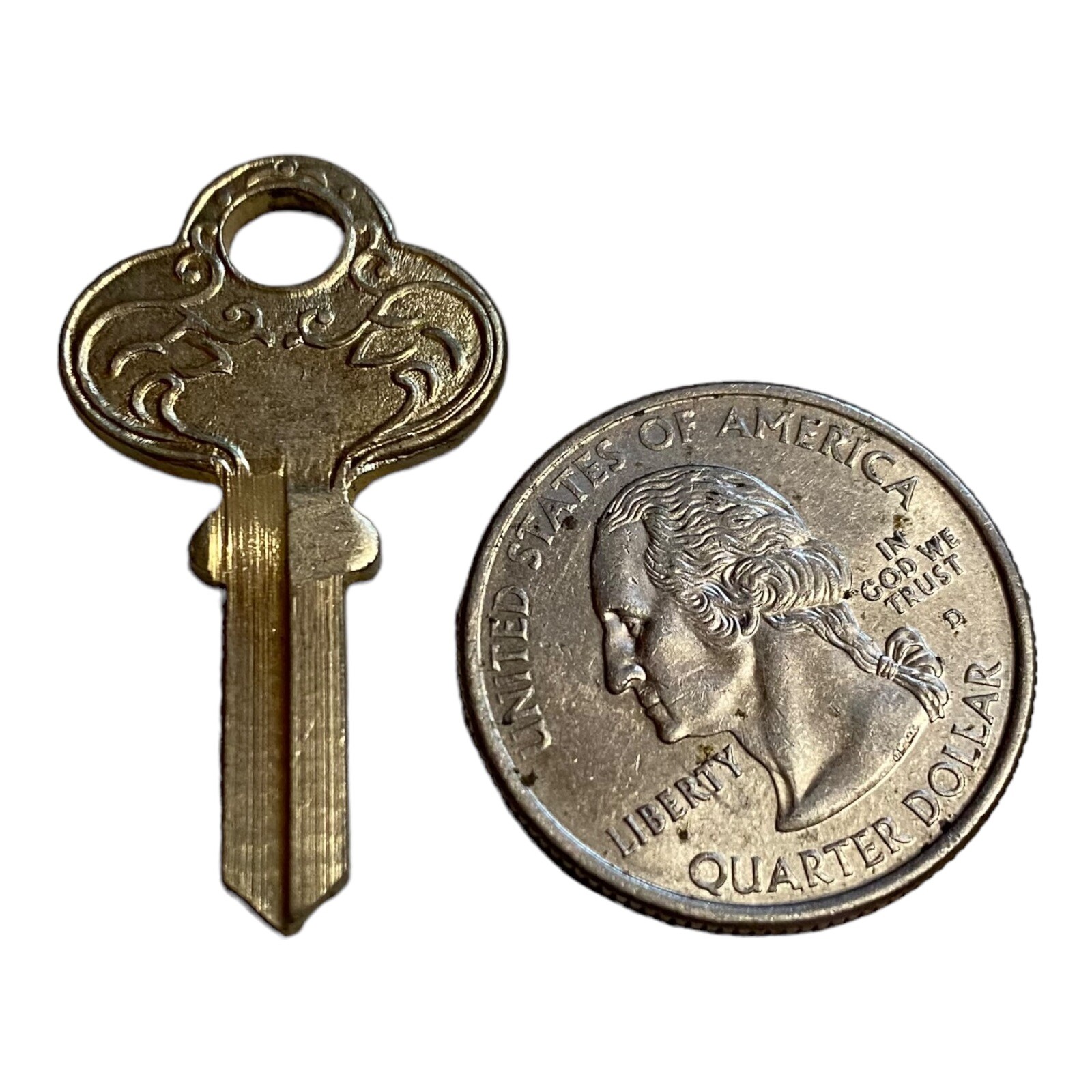 Vintage Ornate Decorative Key Blank (Ilco?) Unmarked Unstamped Lot Of 3 ...