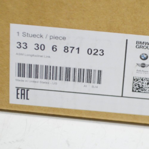 NEW BMW X3 G01 TRAILING ARM WITH RUBBER MOUNT 33306871023 6871023 ...