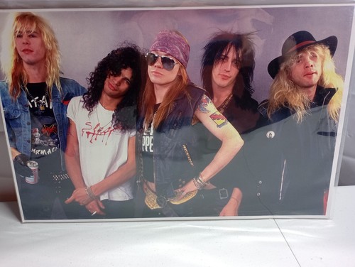 Guns And Roses Photo/Poster Original Lineup Reprint 11x17 | eBay