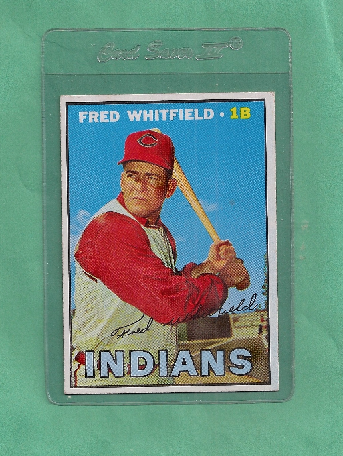 1967 Topps Cleveland Indians Fred Whitfield # 275 NM+ Low Pop!! | eBay