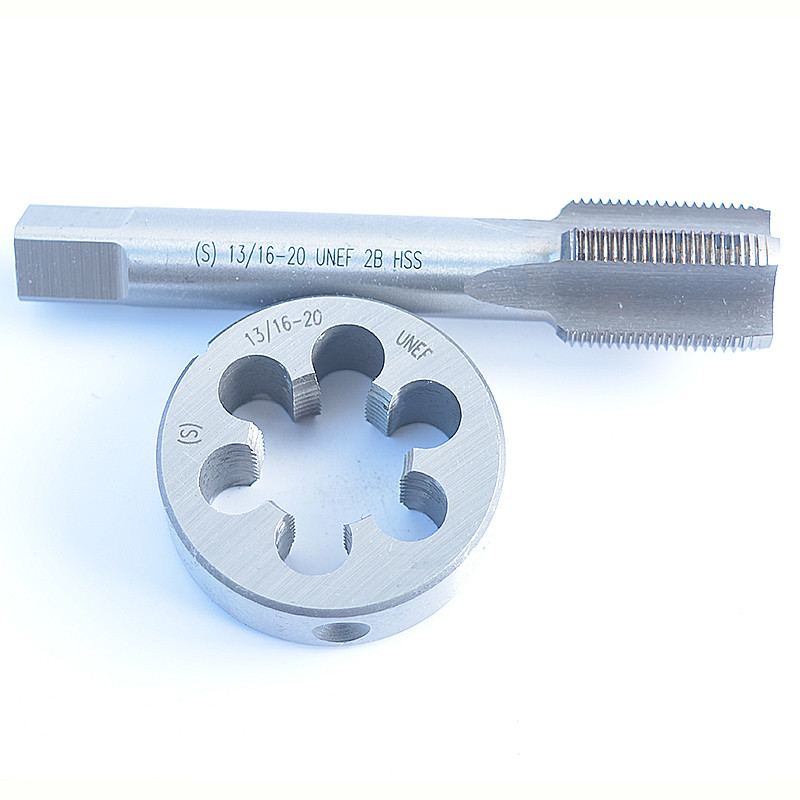 1pcs 13╱16-20 UNEF tap + 1pcs Die CNC tool cutting billet drilling ...