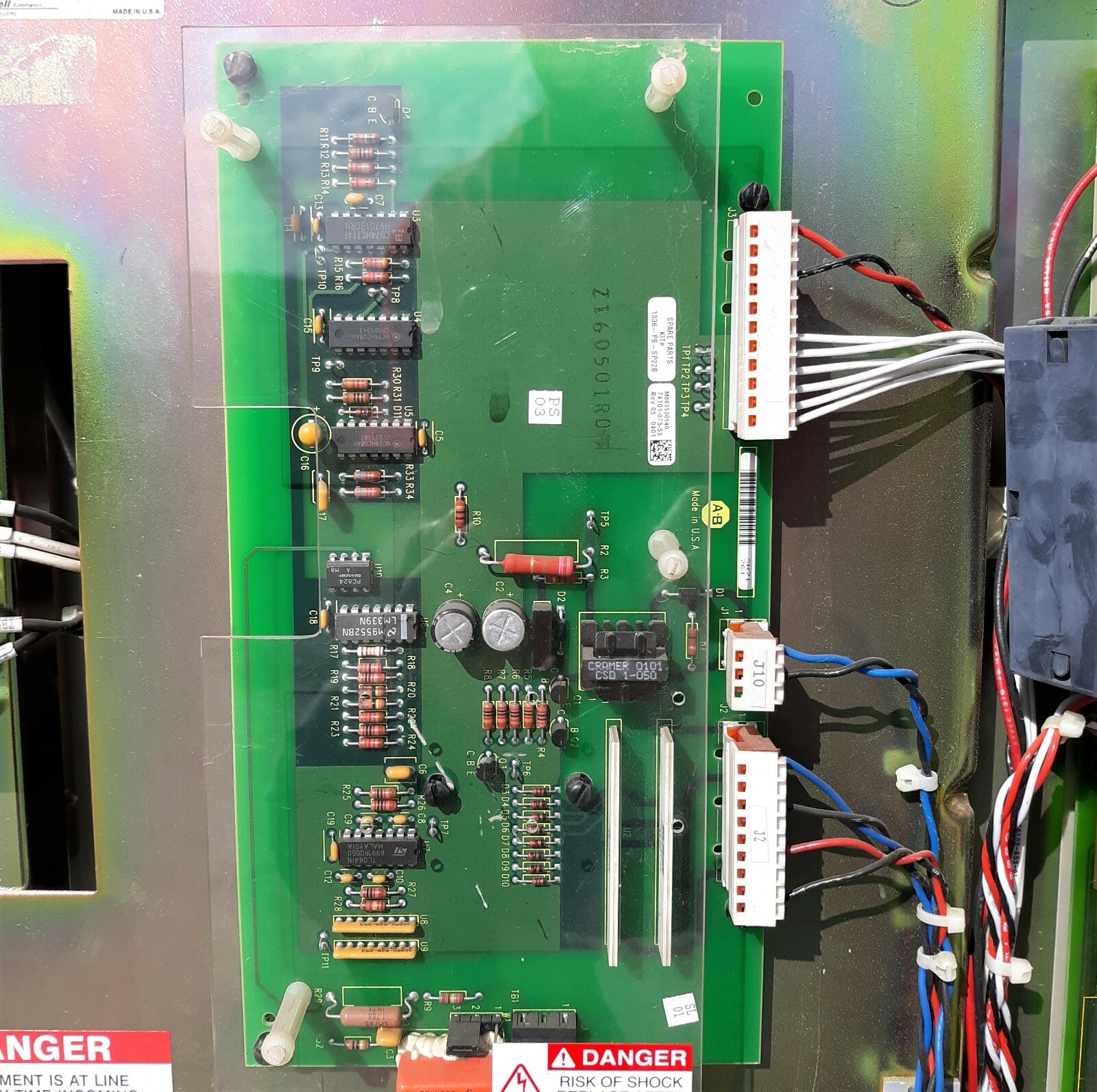 Rockwell Automation SA3100-W350-AX-L6R Power Module DC Common Bus 350HP ...