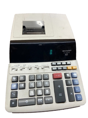 Sharp EL-1197PIII Printing Calculator -12 DIGIT - WORKING 74000016712| eBay