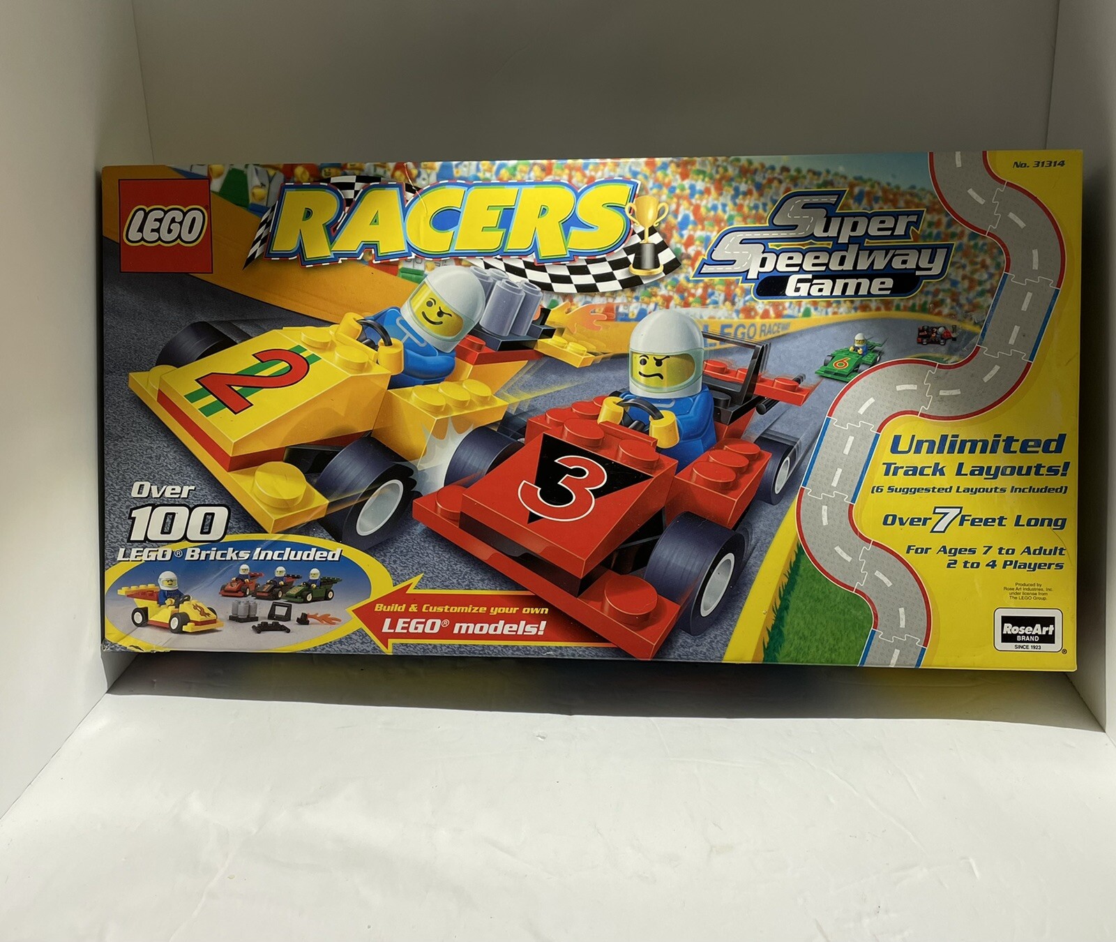 VINTAGE 2001 Lego Racers Super Speedway Game 72348313142| eBay