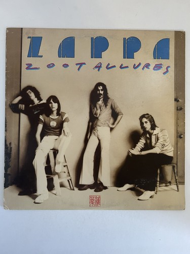 ZOOT ALLURES by Frank Zappa Vinyl LP Album 1976 Warner Bros Records EX ...