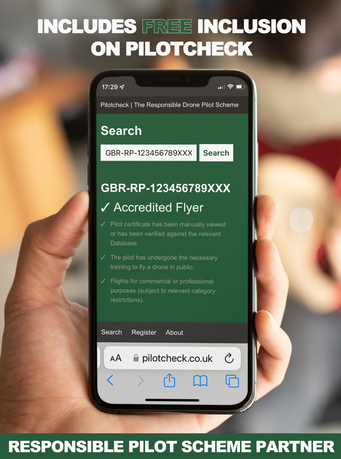 Drone Card - UAV Operator ID Card - Flyer | Grelly UK