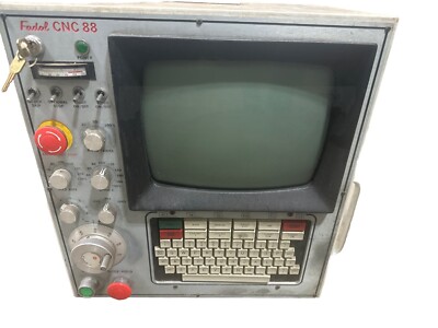 FADAL CNC 88 Control Panel With Keys LCD Screen 4020 Screen And ...