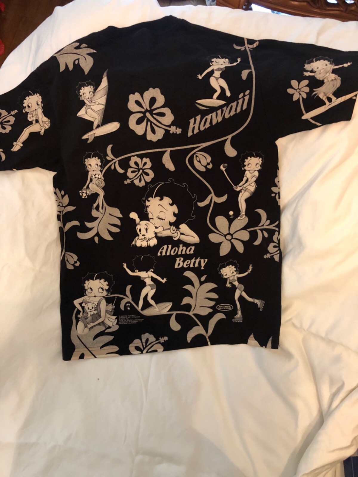 BETTY BOOP VINTAGE, ORIGINAL, BEAUTIFUL HAWAII T-SHIR… - Gem