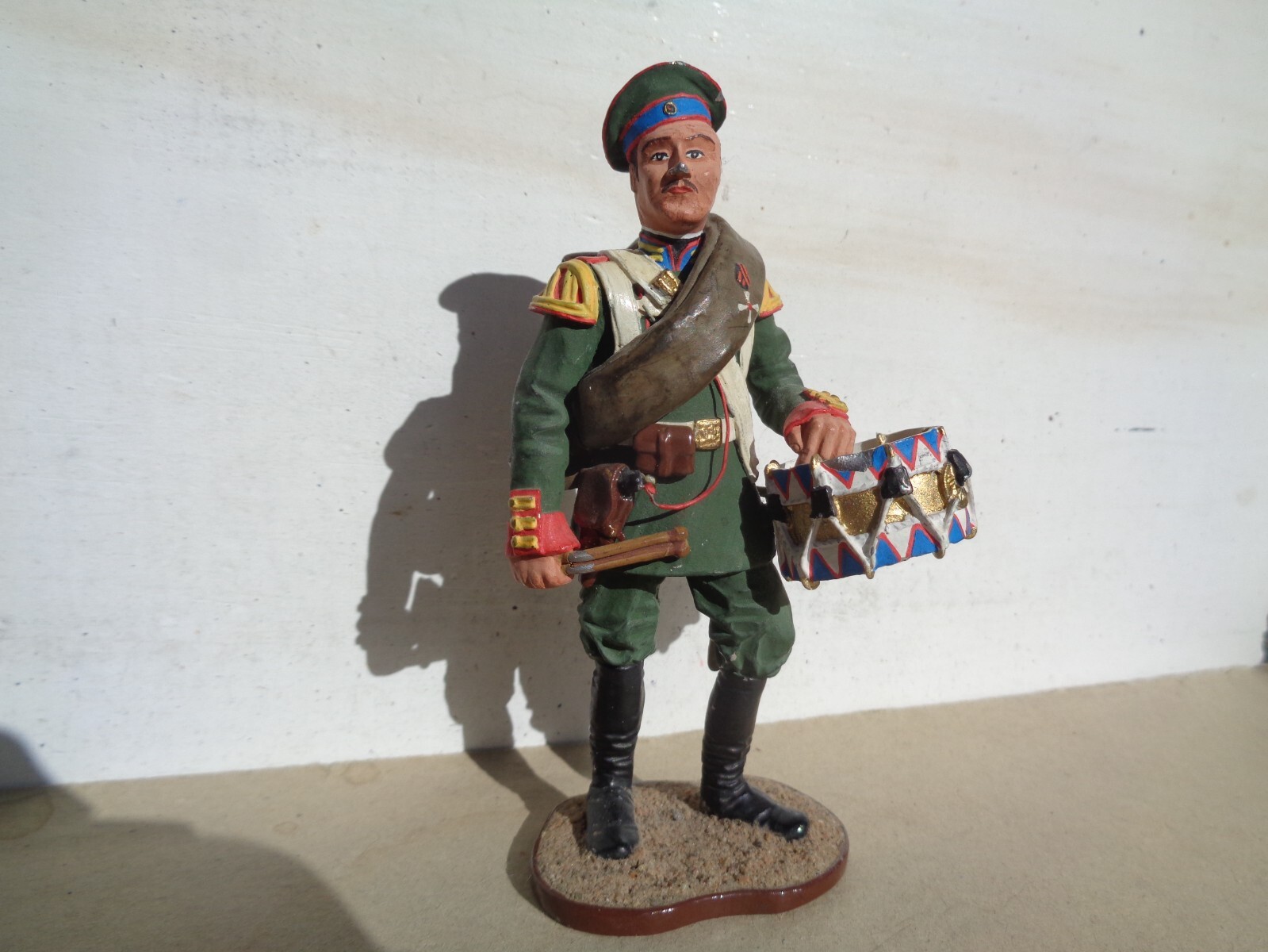 St Petersburg, 1900 Imperial Russian Guard drummer 90mm lead studio ...