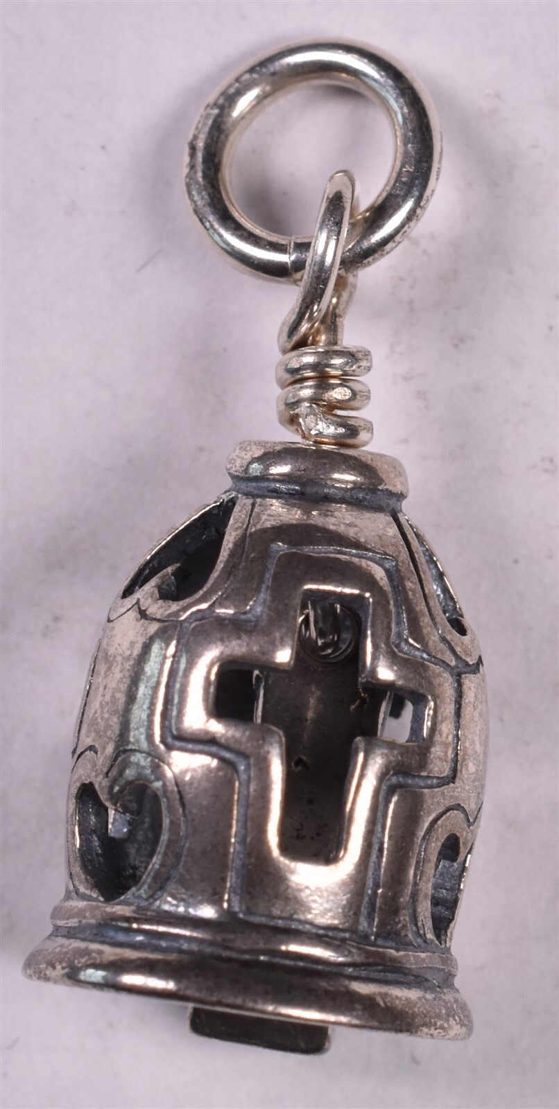 The Bell Collection 'Bell of Christ' Sterling Bell Ch… - Gem