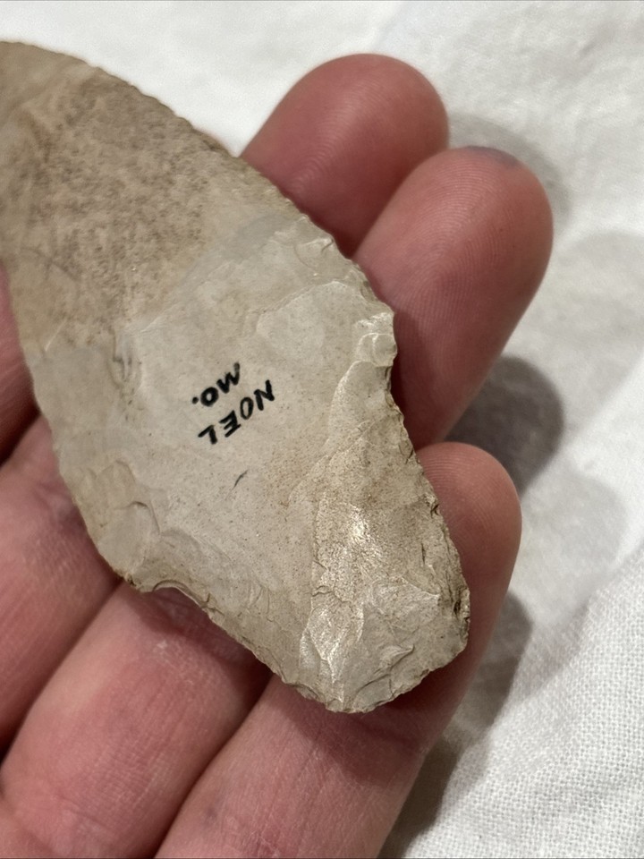 Authentic Pre Historic Native American Side Notched Missouri arrowhead ...