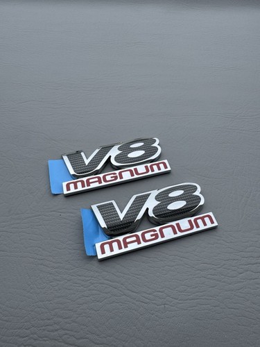 DODGE DAKOTA DURANGO RAM MAGNUM V8 REAR CHROME EMBLEM LOGO BADGE SIGN ...