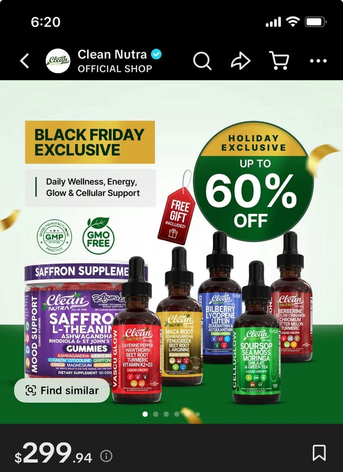 Clean Nutra Signature Bundle Complete Daily Wellness Energy Metabolic ...